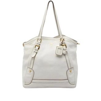 Prada Pre-owned Vintage Satchel - Femme - Pre-owned - Blanc - Taille: ONE Size