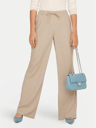 Only Stoffhose Goa 15363676 Beige Straight Fit