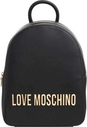 Love Moschino Femme, Sacs, Noir, Taille: ONE Size Sac &agrave; dos &eacute;l&eacute;gant avec lettrage et logo