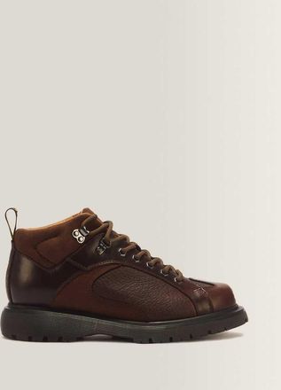 Dr. Martens Wayborne Mayhem Leder Schn&uuml;rstiefel in Braun, Gr&ouml;&szlig;e: 36