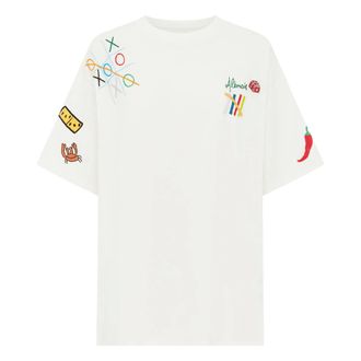 Alemais T-shirt Players Brod&eacute; Lin Bio Al&eacute;mais