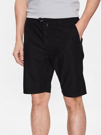 Guess Stoffshorts Mick M3GD02 WFBX3 Schwarz Loose Fit