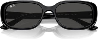 Ray-Ban unisex, Accessoires, Noir, Taille: 56 MM Rb4421D Bio-Based Lunettes de soleil