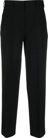 Dries Van Noten Femme, Pantalons, Noir, Taille: 36 FR Pantalon droit