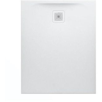 Laufen Laufen - Passion Duschwanne aus Marbond 100 x 80 x 3,3cm,Ablauf kurze Seite,wei&szlig;