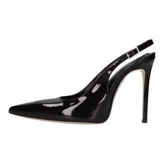 Mattia Capezzani Femme, Chaussures, Brun, Taille: 40 EU Escarpins Slingback en Cuir Verni