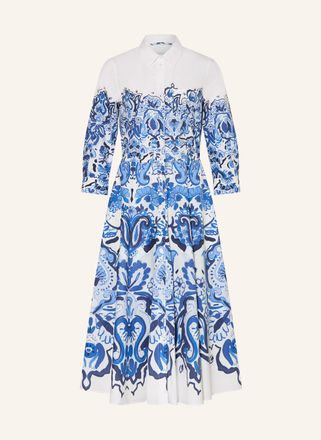 Sara Roka Sara Roka Hemdblusenkleid Nydia Mit 3/4-Arm weiss