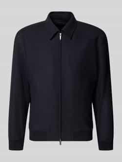 HUGO BOSS Slim Fit Bomberjacke mit Schurwoll-Anteil Modell P-Hanry-BMB-WG-264