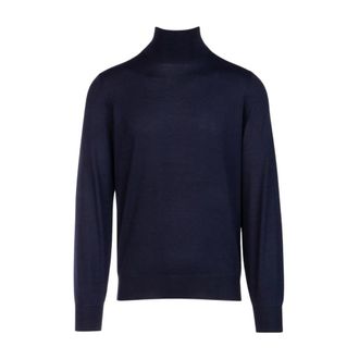 Brunello Cucinelli Rollkragenpullover - - Knitwear - Herren - Blau - 3XL