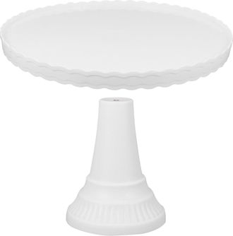 Cabilock 1 Stück Eleganter Kuchenständer für Hochzeiten und Geburtstagsfeiern Dessert Anzeigeträgerset Stabiler und Glänzender Stand für Cupcakes und Süßigkeit