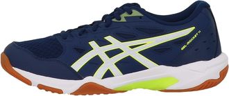 Asics Herren Gel-Rocket 11 Sneaker, Blau, Gelb, Blau (Expanse Safety Yellow), 40 EU