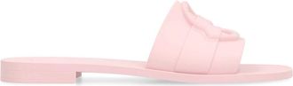 Moncler Femme, Chaussures, Rose, Taille: 40 EU Mon Rubber Slides
