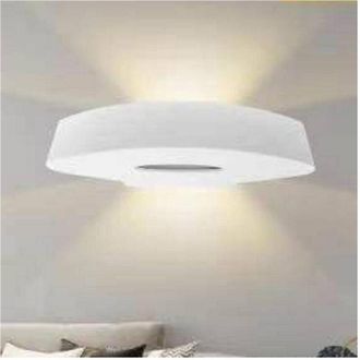 Trade Shop Applique Murale Pl&acirc;tre Ip20 Double Emission Douille Led Peignable R7s Gs-e75