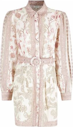 Hemant & Nandita Femme, Robes, Beige, Taille: 40 FR Dani Mini Dress