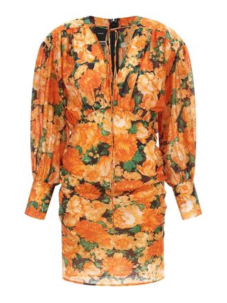 Pinko Robe Courte - Orange