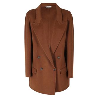 Hev&ograve; Acaya 099 Manteau - Femme - Manteaux - Brun - Taille: 36 FR