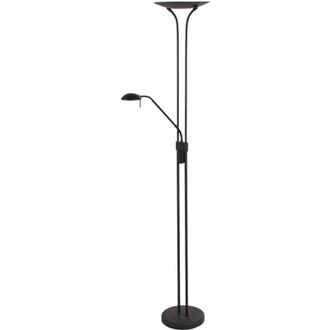 Steinhauer Steinhauer - Mexlite - stehlampe - Biron - schwarz - glas metall - designlampe