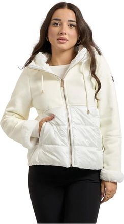 Yes-Zee YES Zee, Femme, Vestes, Beige, Taille: 36 FR Winter Jacket