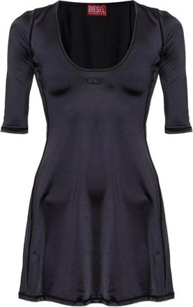 Diesel Kurzes Kleid - Schwarz