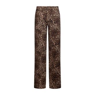 Silvian Heach Gepunktete Druckhose - - Jeans - Damen - Braun - W32