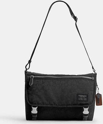 Coach Kuriertasche Aus Signature-Nylon