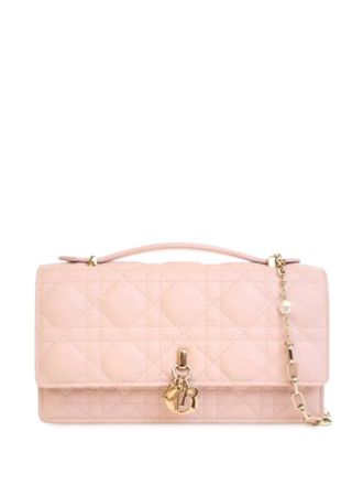 Dior 2024 Cannage My Dior Mini-Tasche aus Lammleder - Rosa