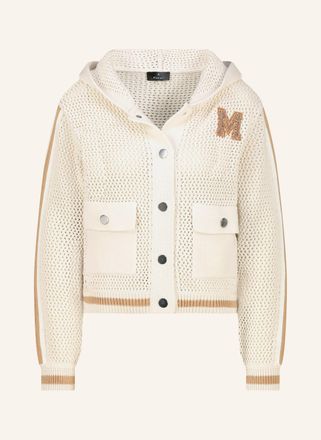 Monari Monari Strickjacke Mit Schmucksteinen beige