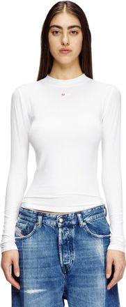 Diesel T-MOKKY-LS-MICRODIV_Shirt_Weiß 1_XL