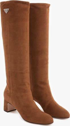 Prada Bottes hautes en cuir