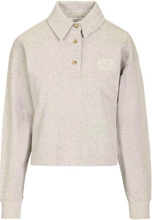 Maison Kitsun&eacute; Poloshirt - Grau