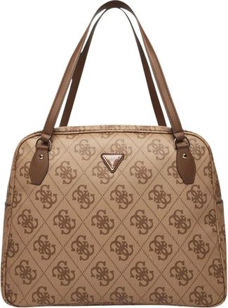 Guess Femme, Sacs, Beige, Taille: ONE Size Berta Travel Tote