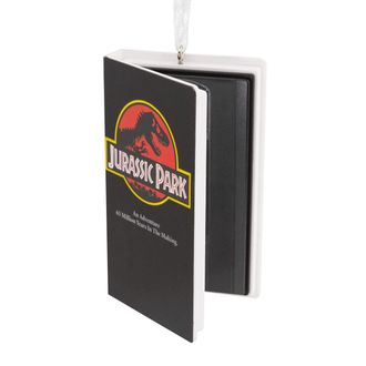 Hallmark Jurassic Park Retro Video-Kassettenhülle Weihnachten Ornament