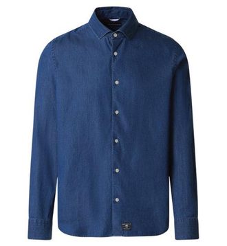 North Sails French collar L/S Shirt M - Langarmhemd - Herren