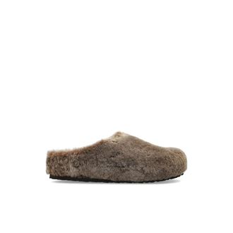 Birkenstock Amsterdam Wrapped Shearling OS - - Shoes - Herren - Braun - 40 EU