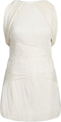 Topshop Robe courte sans manches pliss&eacute;e Tssvea