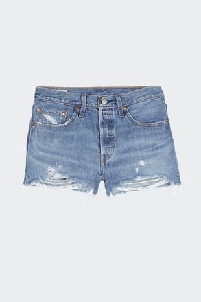 Levi's Short court en denim d&eacute;lav&eacute; - Taille 23