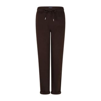 Red Button Sweatpants - - Trousers - Damen - Braun - L