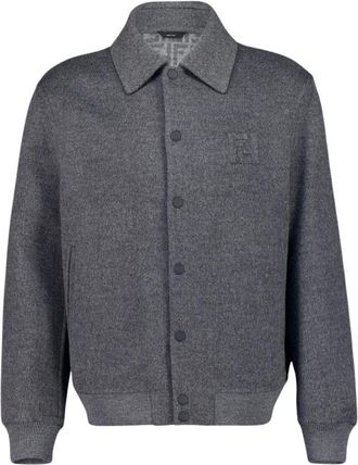 Fendi Herren, Jacken, Grau, LGr&ouml;&szlig;e