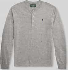 Polo Ralph Lauren Regular Fit Langarmshirt aus reiner Baumwolle