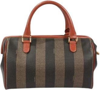 Fendi Pre-owned Vintage Boston Bag - Femme - Pre-owned - Brun - Taille: ONE Size