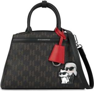 Karl Lagerfeld LAGERFELD Sac &agrave; main Ikon Monogram Marron-Fonce