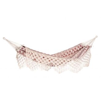 Amazonas Sandals Xxl Boho H&auml;ngematte Rio Bordeaux Tuchh&auml;ngematte Liegefl&auml;che ca. 250 x 160 cm - Amazonas
