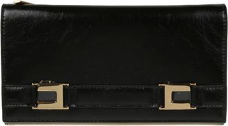 Elisabetta Franchi Femme, Accessoires, Noir, Taille: ONE Size Chain Wallet Bag