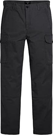 Dockers Homme Cargo Slim Tapered Casual Pants, Beautiful Black, 33W / 32L