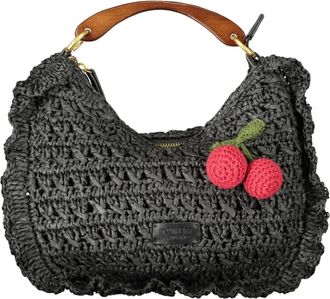 Twinset Femme, Sacs, Noir, Taille: ONE Size Sac &agrave; poign&eacute;e unique