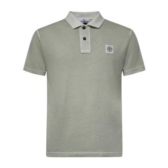 Stone Island Polo Chemises - Homme - Tops - Vert - Taille: 3XL