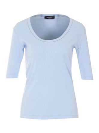 Fabiana Filippi Pull Col Rond - Bleu