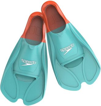 Speedo Unisex Erwachsene Biofuse Flossen für Schwimmtraining | Bequemer Sitz | Ergonomisches Design | Schwimmtraining Trainingshilfen, Arctic Glass, 11-12