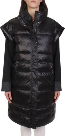 Liu Jo Femme, Vestes, Noir, Taille: 40 FR Vest