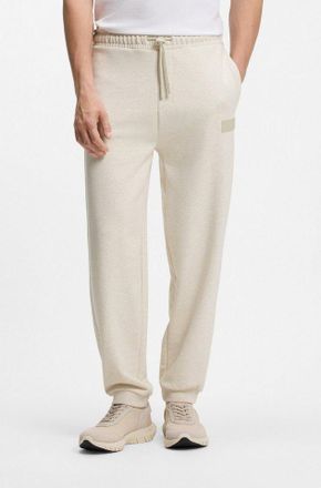 HUGO BOSS Sweathose elastischer Bund, Relaxed Fit, Baumwoll-Mix